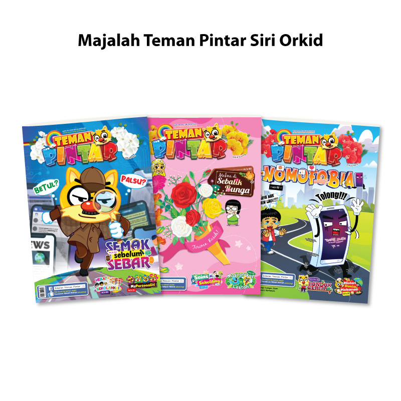 Majalah Teman Pintar Siri Orkid - Teman Pintar