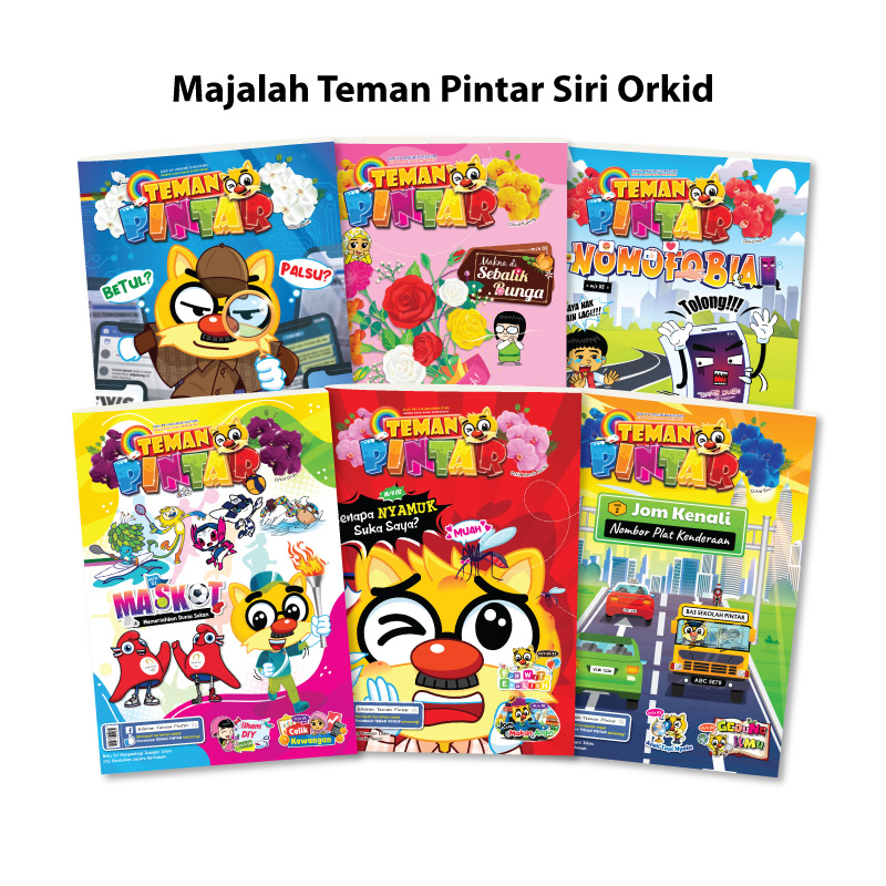 Majalah Teman Pintar Siri Orkid - Teman Pintar